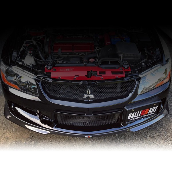 RALLIART SPORTS CARBON FRONT UNDER SPOILER, EVO 9/9MR